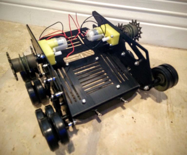 DFRobot Devastator Tank Treaded Tracked Robot Part 1 Assembly