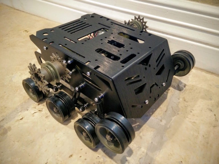 DFRobot Devastator Tank Treaded Tracked Robot Part 1 Assembly