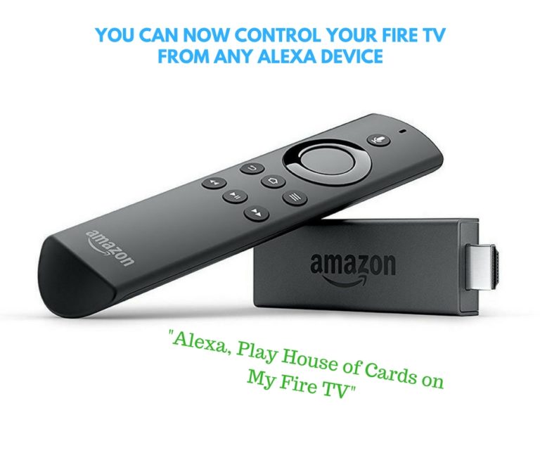 You Can Now Control Your Fire TV with Alexa